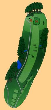 Course Layout - Eagle Springs Golf Course
