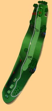 Course Layout - Eagle Springs Golf Course