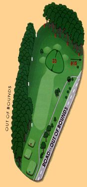 Course Layout - Eagle Springs Golf Course