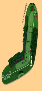 Course Layout - Eagle Springs Golf Course
