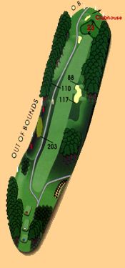 Course Layout - Eagle Springs Golf Course